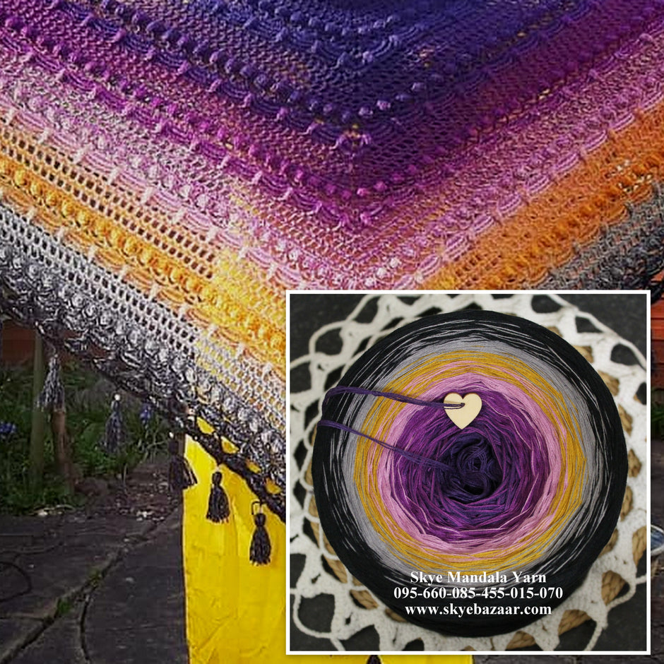 MOTKEE "CLASSIC" - OMBRE YARN of COTTON/ACRYLIC – Skye Bazaar - OMBRE ...